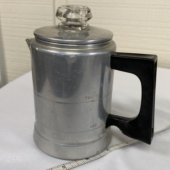 Worthmore Aluminum | Kitchen | Vintage Tiny Aluminum Percolator | Poshmark